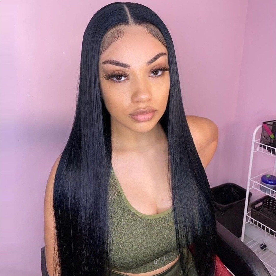 13X4 Lace Front Wigs Straight Brazilian Virgin Human Hair Wigs [13X4FS ...